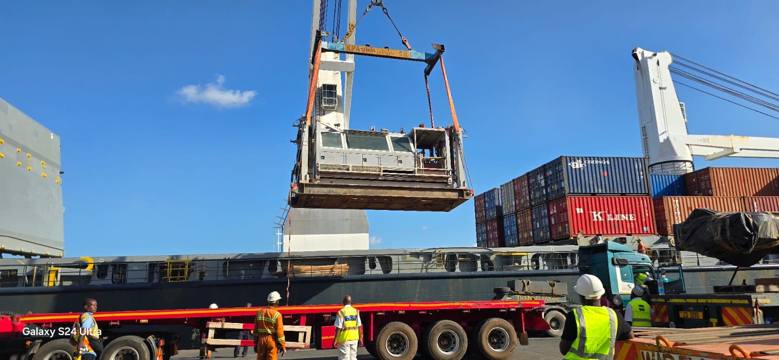 Rig Move from Tanzania to UK via Mombasa Port | HiLOG